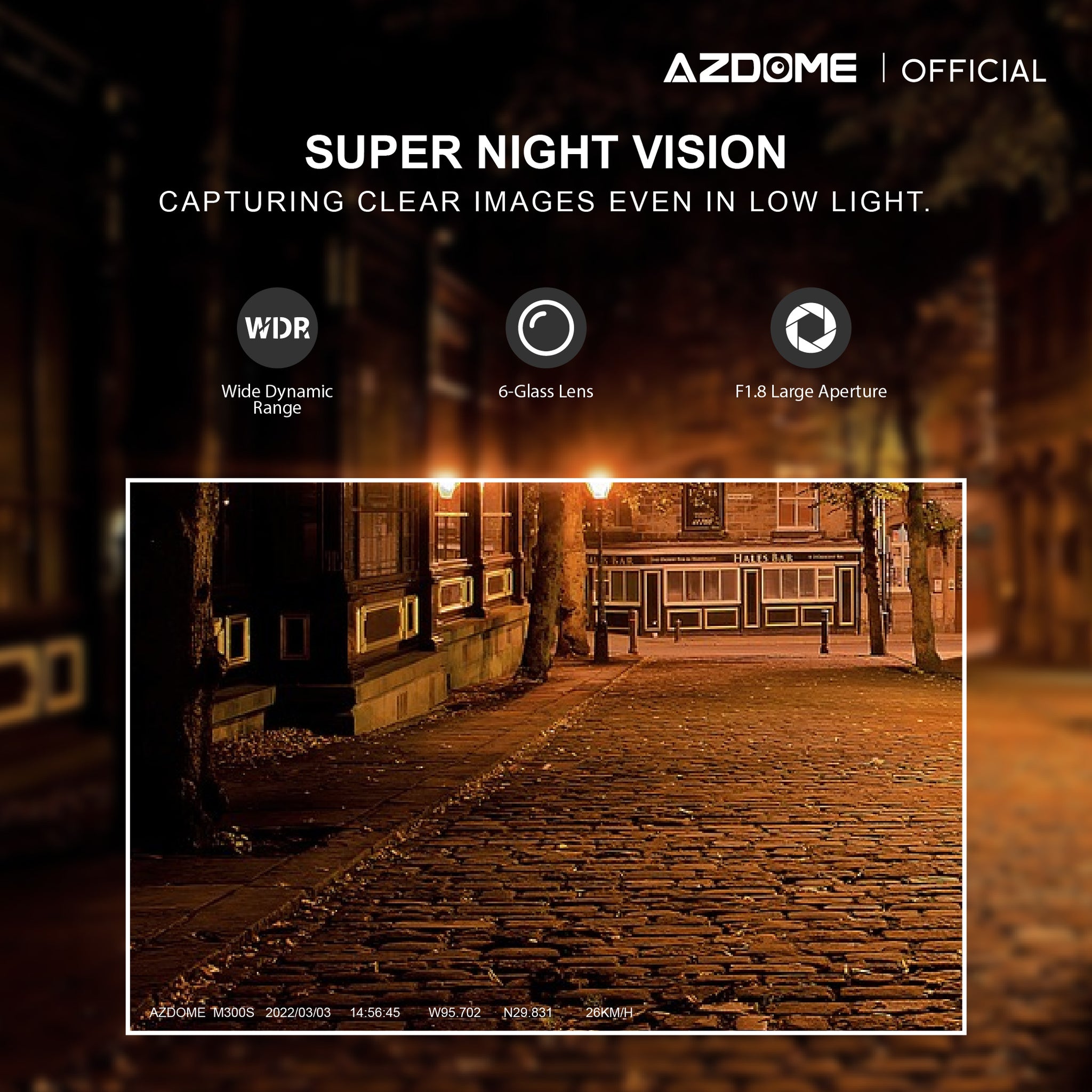 AZDOME M300S 2160P/4K Ultra HD Dash Cam – AZDOME OFFICIAL