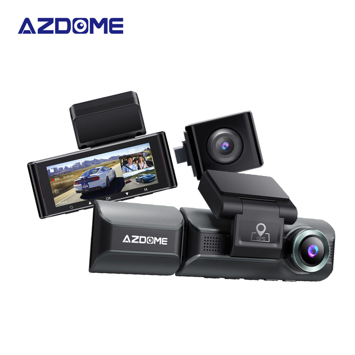 3-CHANNEL LENS DASHCAM – AZDOME OFFICIAL