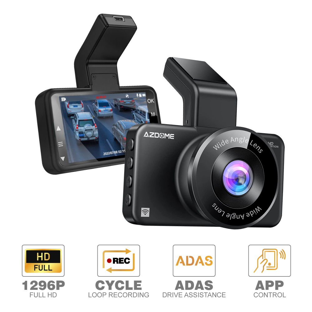 2-CHANNEL LENS DASHCAM – AZDOME OFFICIAL