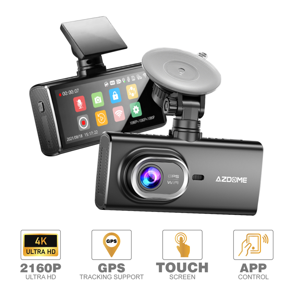 3-CHANNEL LENS DASHCAM – AZDOME OFFICIAL